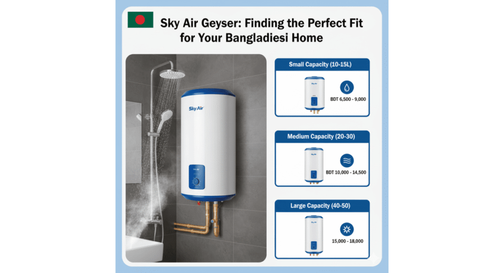 Sky Air Geyser Price in Bangladesh: The Ultimate Buyer’s Guide